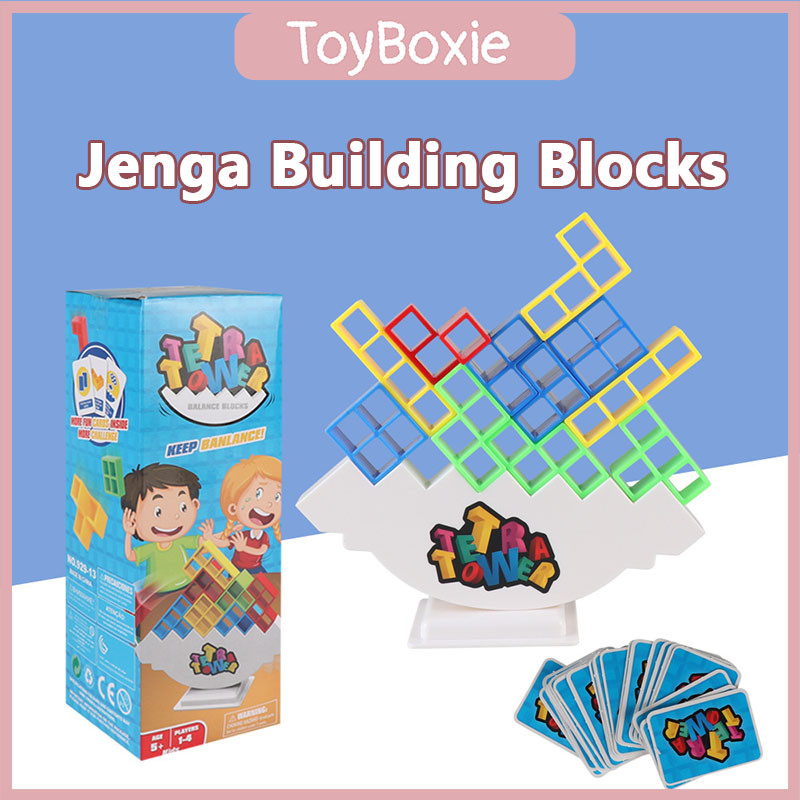 Tower Game Building Blocks Balance Game Board Games Blocks Interatctive ...