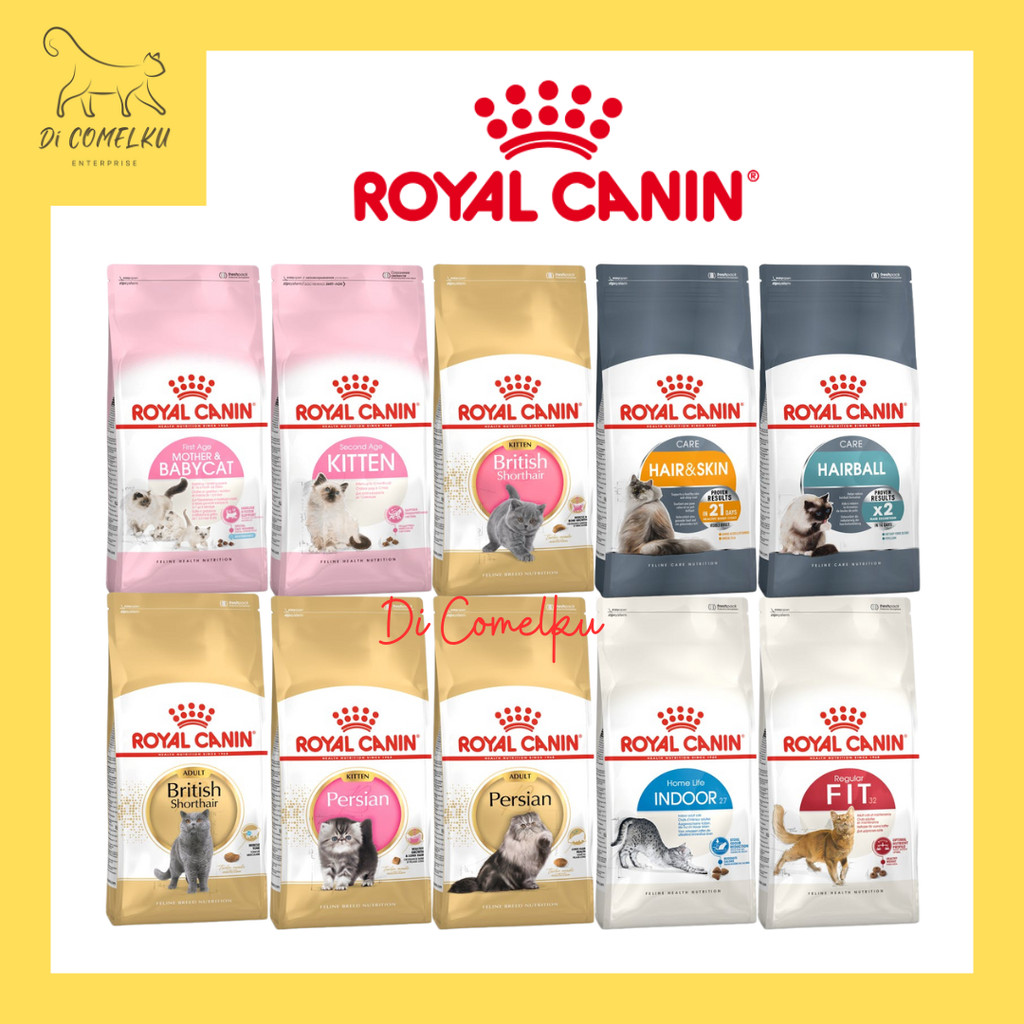 (2kg Original Pack) Royal Canin Cat Food / Makanan Kucing RC Hair Skin ...