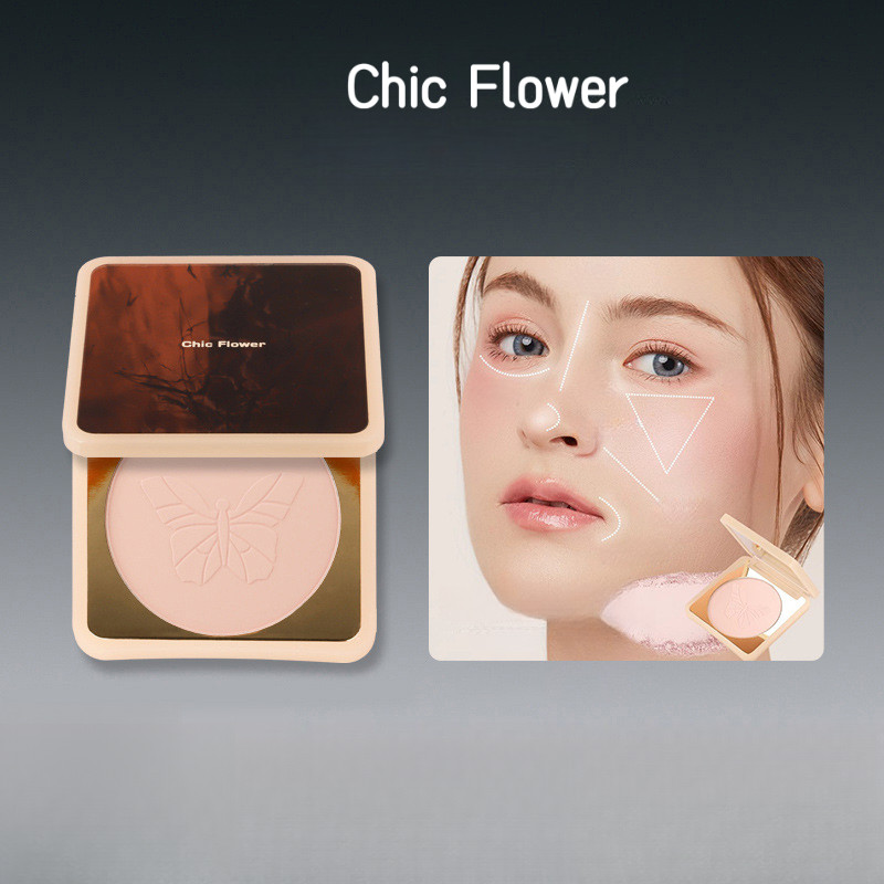 Chic Flower Highlight Powder Brightening Face Nose Bridge High Gloss ...