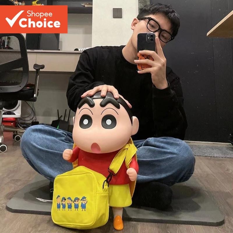 38cm Large Crayon Shin chan Handmade Series Female Gifts Anime Nohara ...