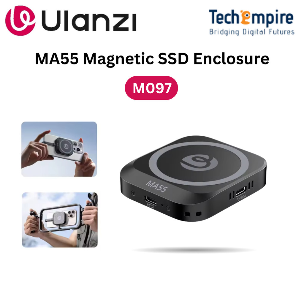 Ulanzi MA55 Magnetic SSD Enclosure Pro Storage 4K ProRes Recording ...