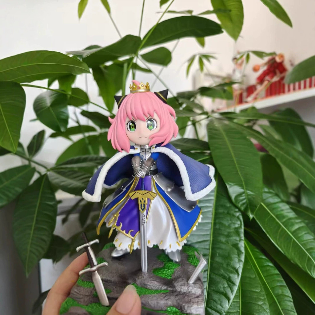 Anime Anya Forger Cos Saber PVC Figure | Shopee Malaysia