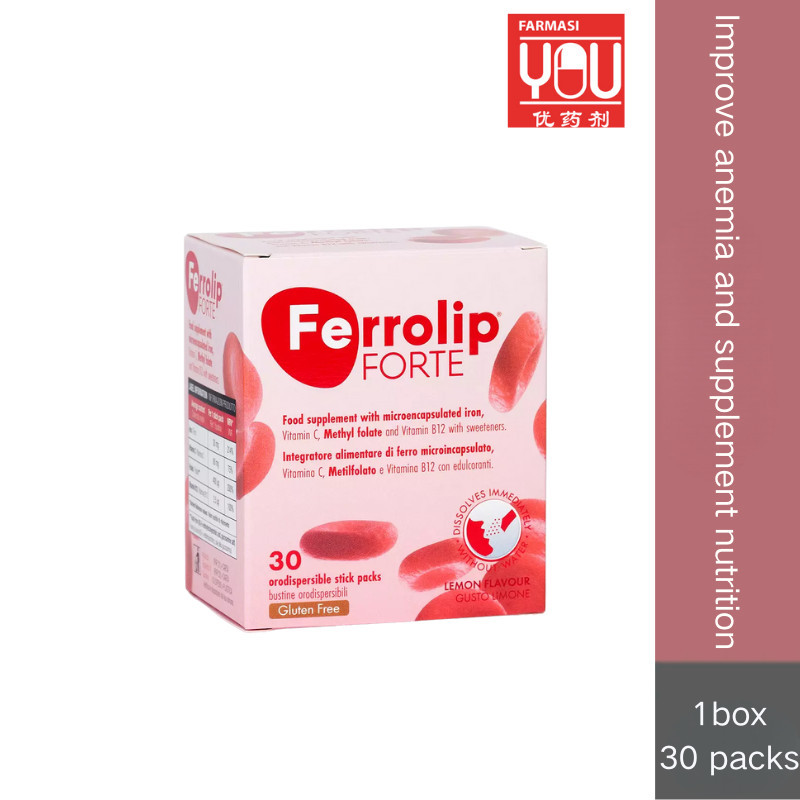 [buy 3 free 1]FerrolipForte - Microencapsulated Iron Supplement with ...