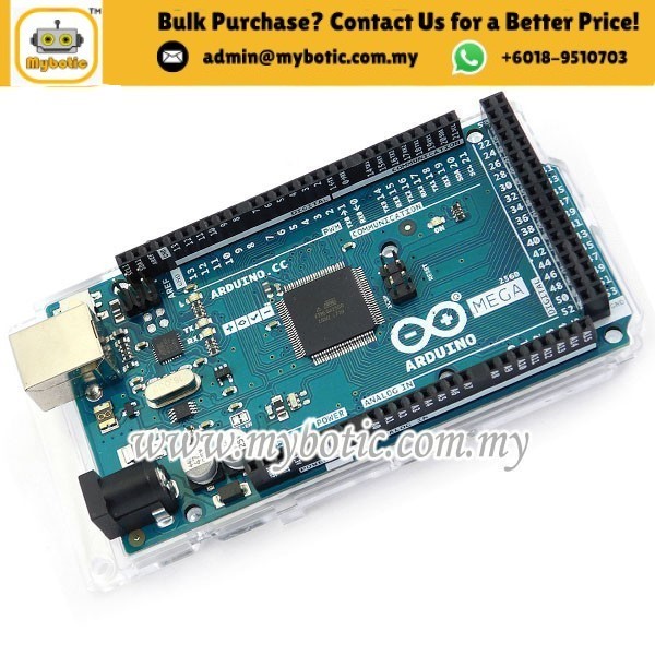 Arduino MEGA 2560 Rev3 (Original Italy Genuine) | Shopee Malaysia