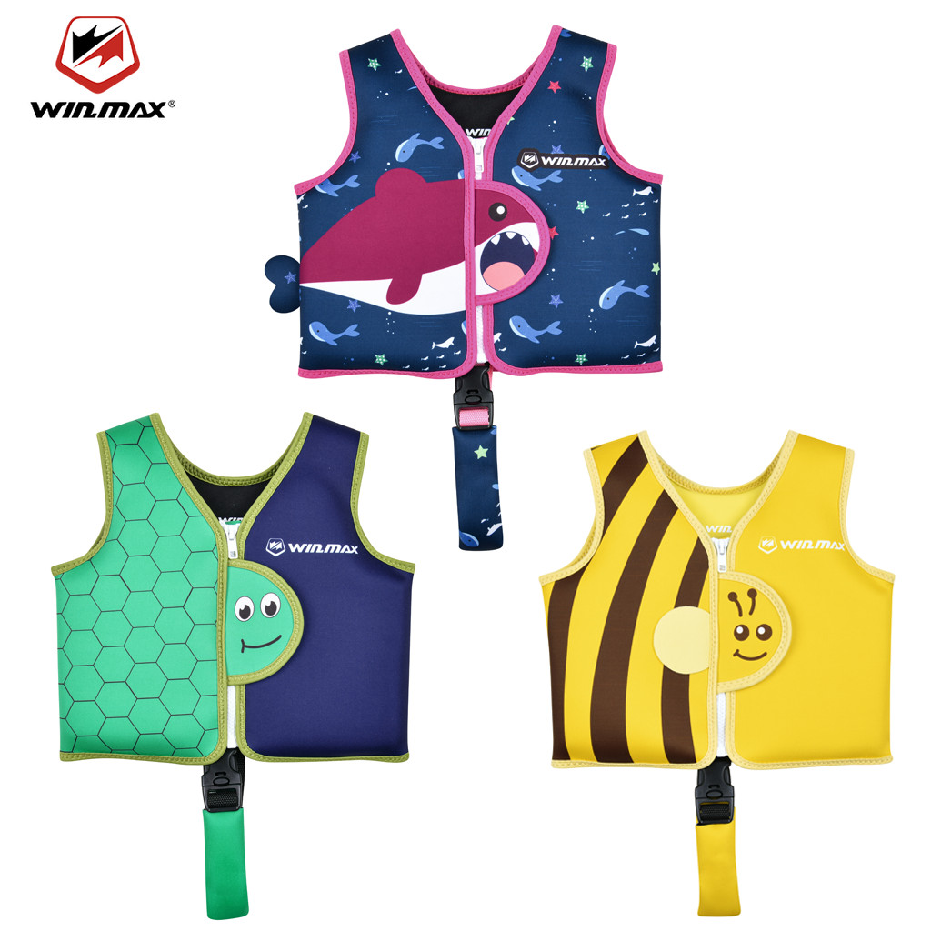 (Ready Stock)WINMAX Kids Life Jacket Kids Swimsuit Assist Swimwear Swim ...