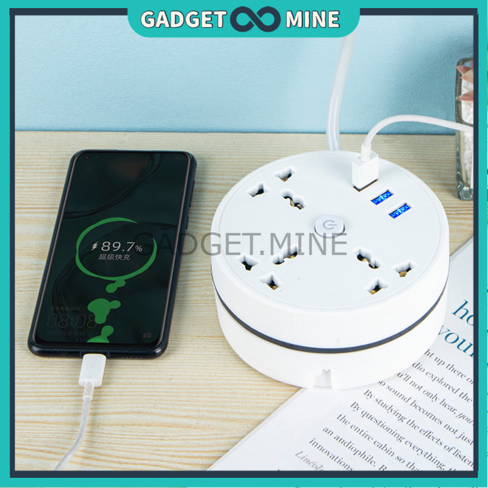 Universal Power Socket Extension 3 USB Port UK Plug 2500W 10A Electric ...