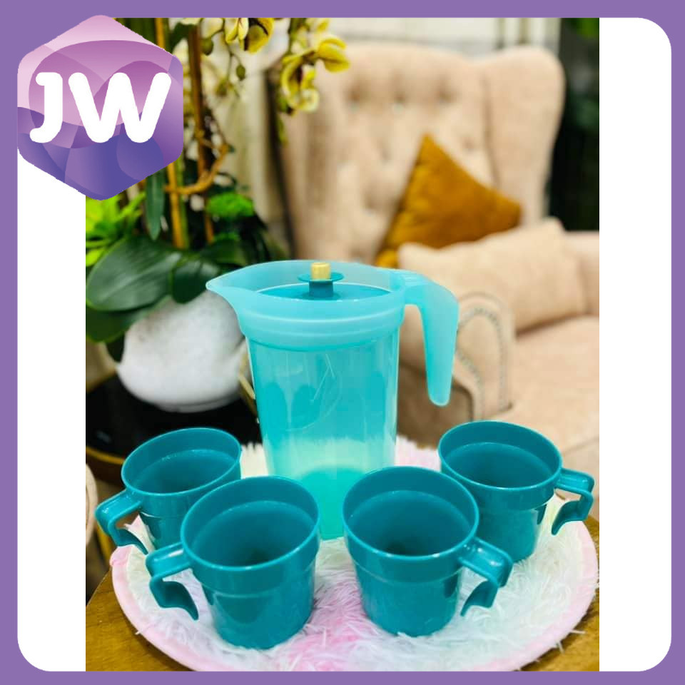 Tupperware 2L Illumina Pitcher 350ml Aloha Mugs Limited Edition Raya ...