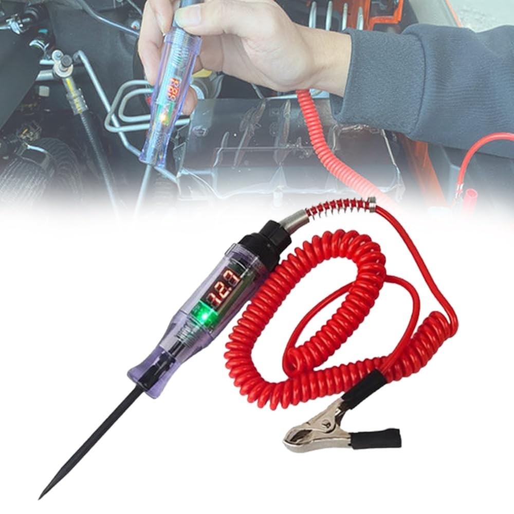 Car Truck Circuit Test Pen, 2024 Upgrade Automotive Test Light 5-90V ...