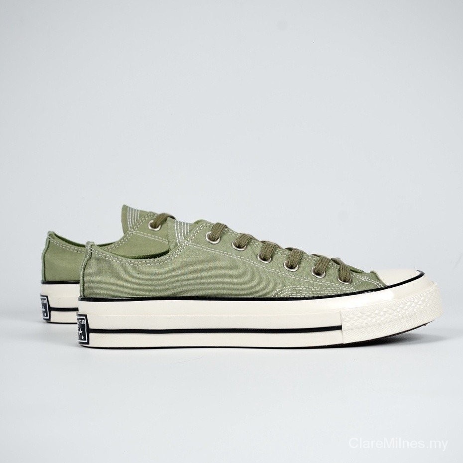 LDHN Convers Chuck 1970s XLD avocado green retro rendah potong kasual ...