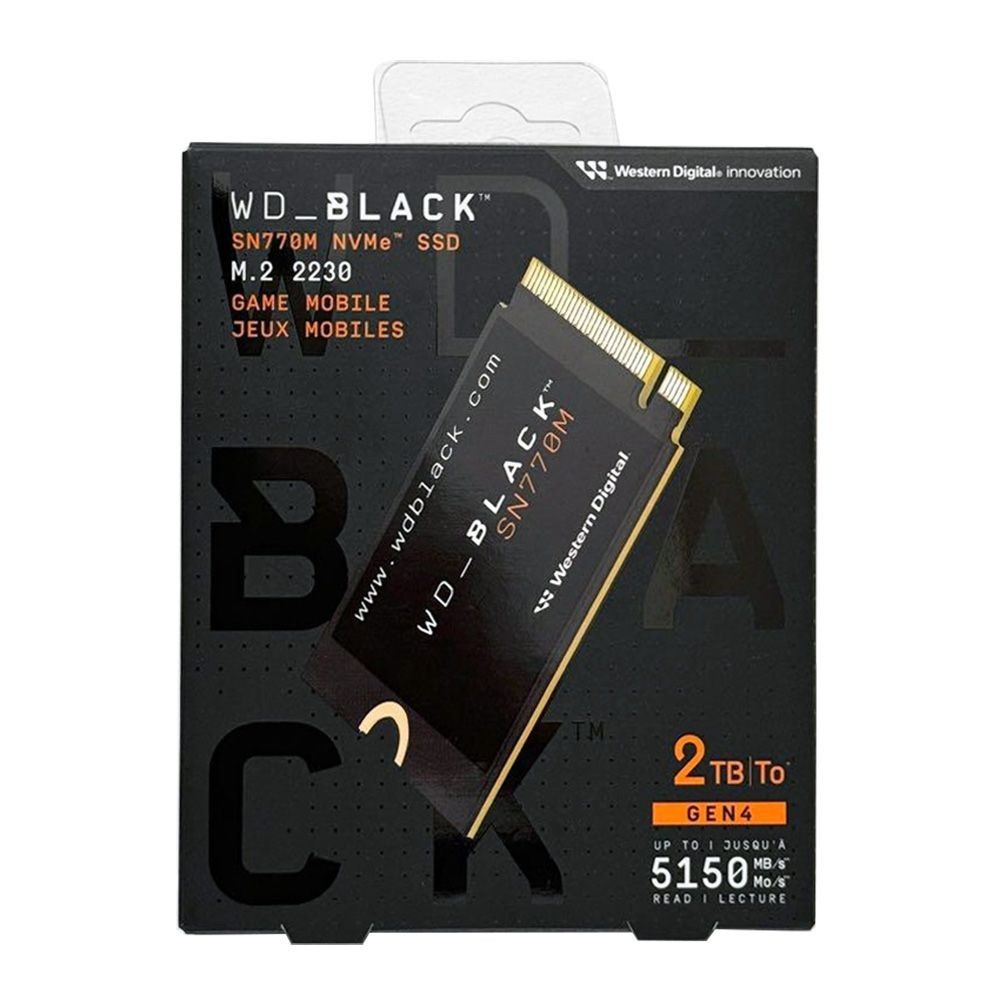Western Digital 2TB WD_BLACK SN770M NVMe M.2 2230 SSD for Laptop, ROG ...