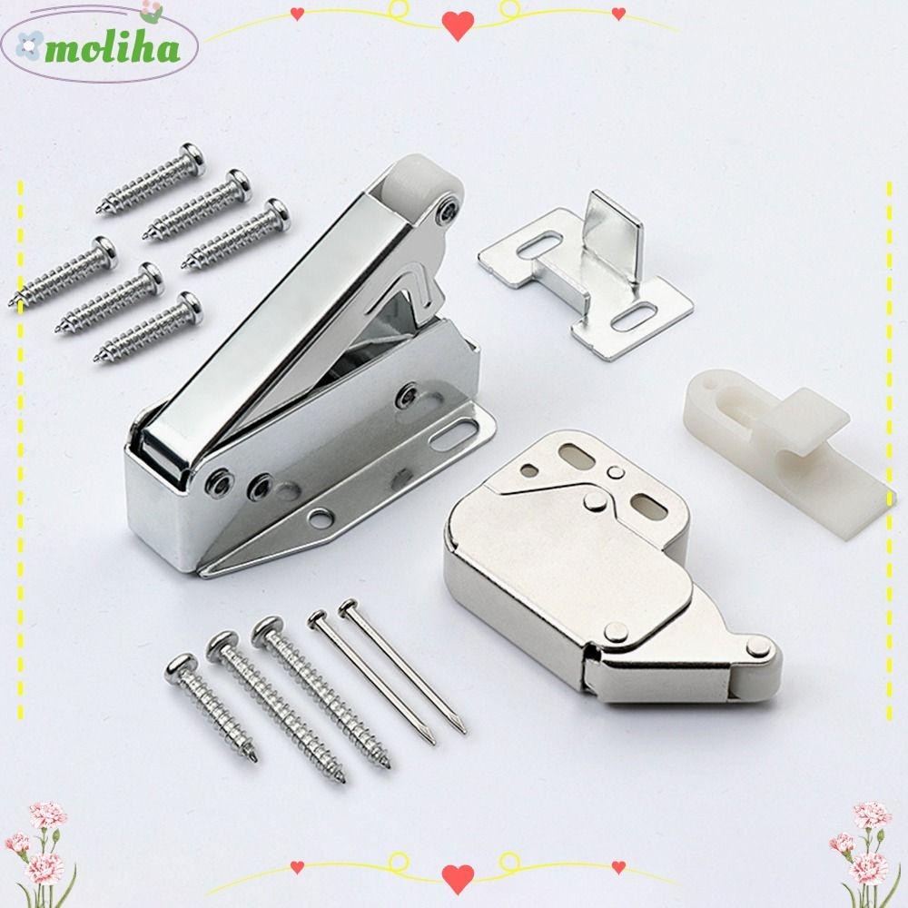 MOLIHA Sliding Door Catcher Home Furniture Hardware Slide Locker Door ...