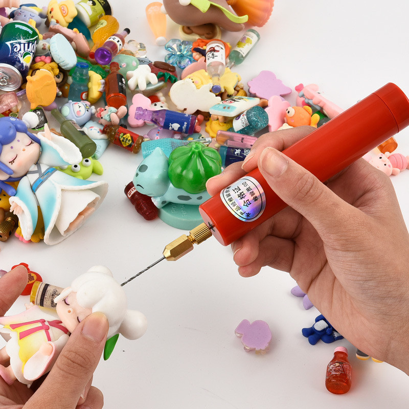 Mengisi jenis Plug-in rumah Mini gerudi elektrik DIY Croissant kuku ...