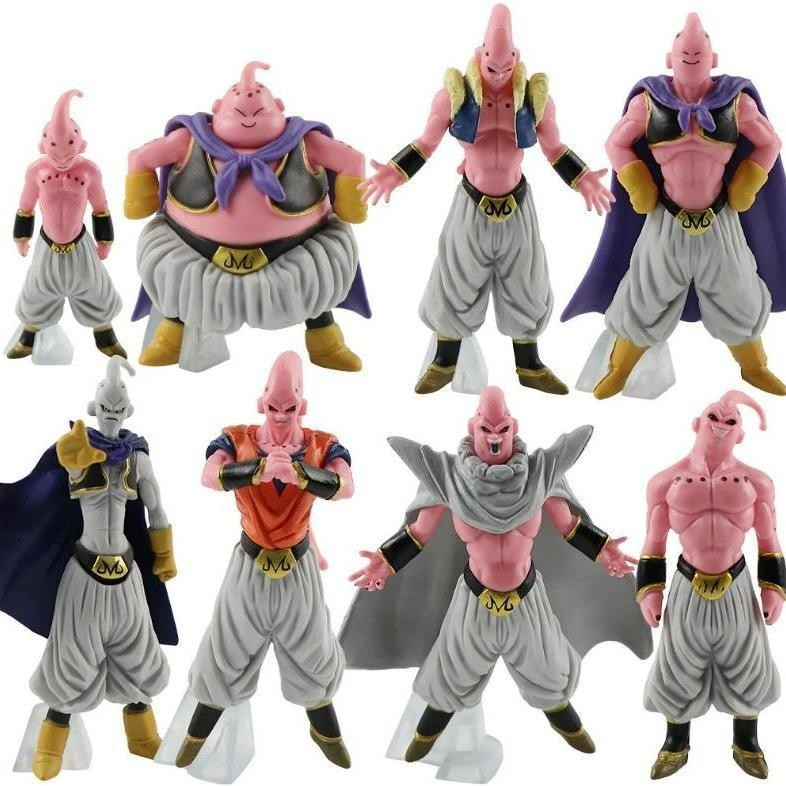 Dragon Ball Z 8 Majin Boo Hand-Made Full-Form Set of Desktop Case Prize ...