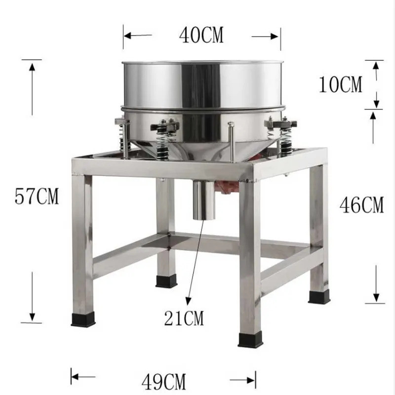 40cm Food Sieve Machine Electric Screen,Electric Shock Sieve ...