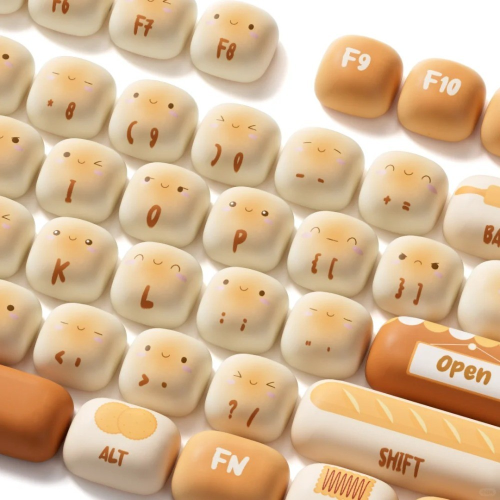 Bread Paradise Keycap MOG Profile 139 Keys PBT Five-sided Dye ...