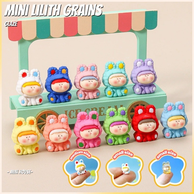 [MINI House] Lacquer Solid Color Lilith Cartoon diy Cute Grain Desktop ...