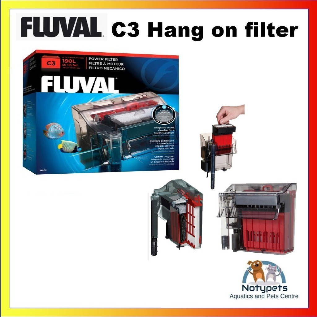 FLUVAL C3 Power Filter (75-190L) | Shopee Malaysia