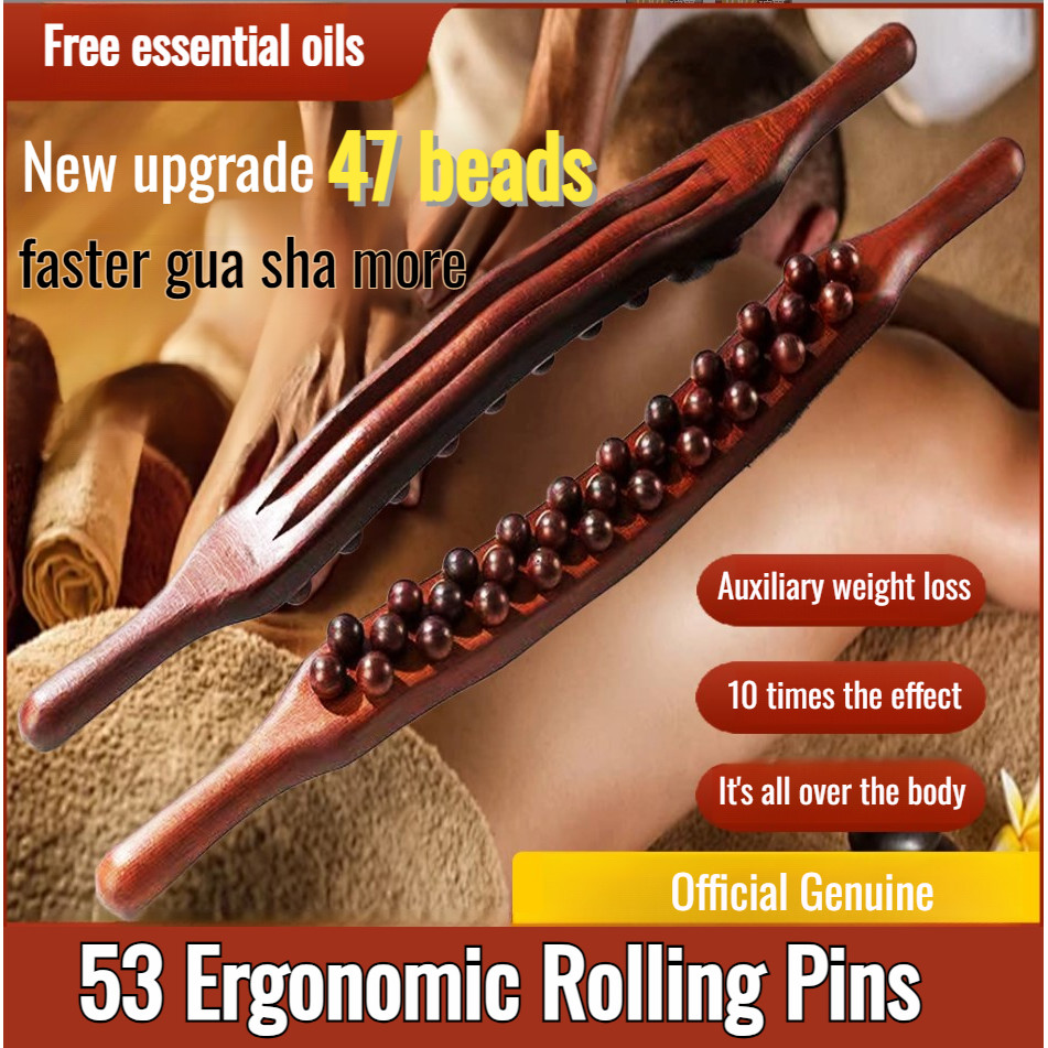 HOT 53 Ergonomic Rolling Pins Massager For Scraping And Scraping The ...
