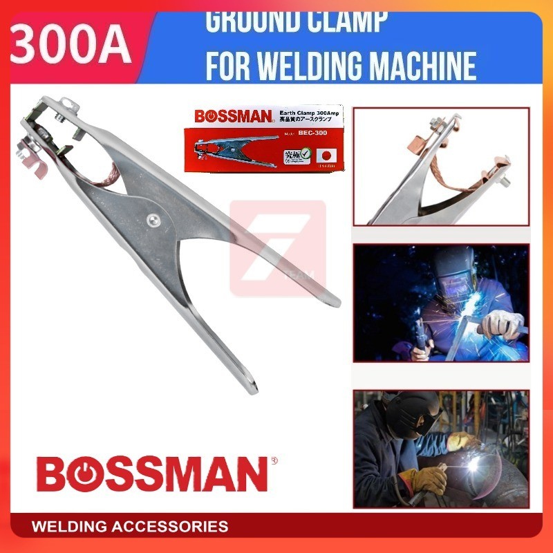 300amp Welding Cable Earth Clamp Earth Ground Cable Clip Clamp Manual ...