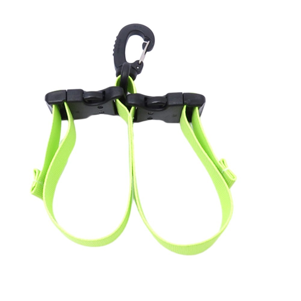 Diving Fin Holder Fin Strap Hanging Flippers PP Strap Adjustable Buckle ...