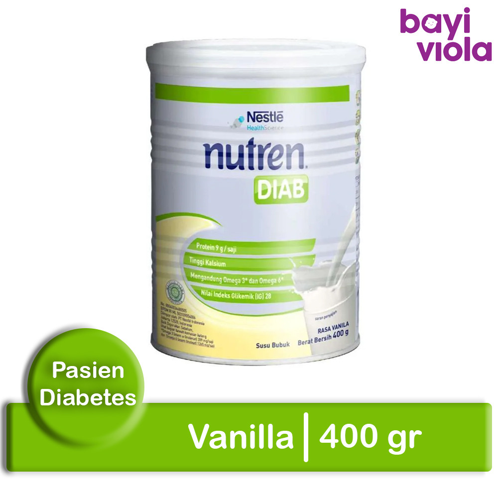 Ed FEB 2026 Nutren Diab Diabetes Milk Powder 400 grams 400gr 400 gr ...