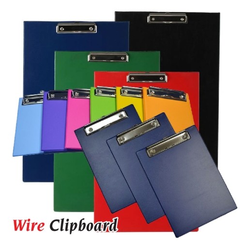 A6 A5 A4 F4 PVC Wire Clipboard | Wire Clip Board | PVC Clipboard | PP ...