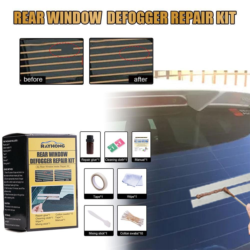 MAELOVE2 Rear Window Defogger Repair Kit Quick Repair Car Rear Defogger ...