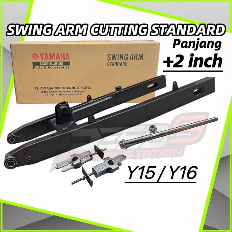 yamaha Y15 Y16 swing arm standard + 2inch y15zr y16zr arm +2inci ...