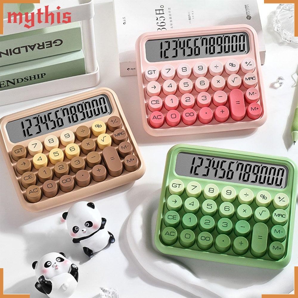 [MYTHIS] Typewriter Calculator, Silent 12 Digit Students Calculator ...