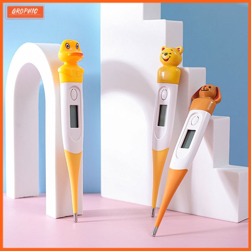 Sick Fever Measurement Childrens Armpit Thermometer Clear And Clear ...
