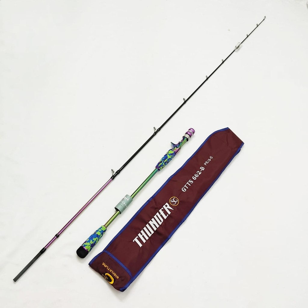 2021 G-Tech Thunder SG Solid Carbon Spinning & Jigging Rod 🔥Ready Stock ...