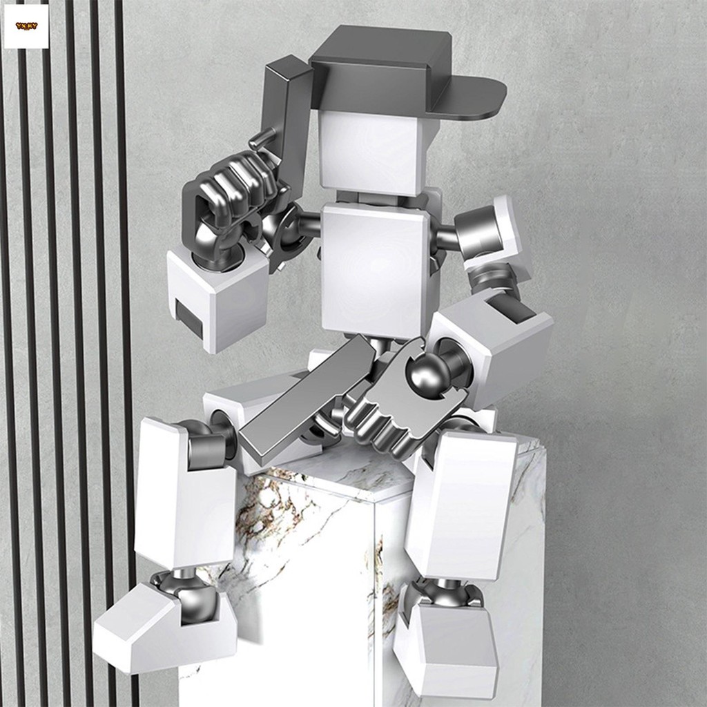 3D Printed Multi-Jointed Movable Figures Unique Design Simulation ...