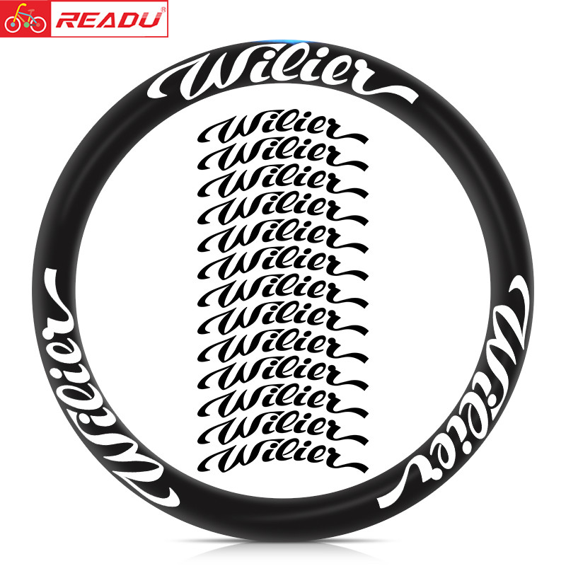 William wilier Road Bicycle Wheel Set Sticker Rim Wheel Color Change ...