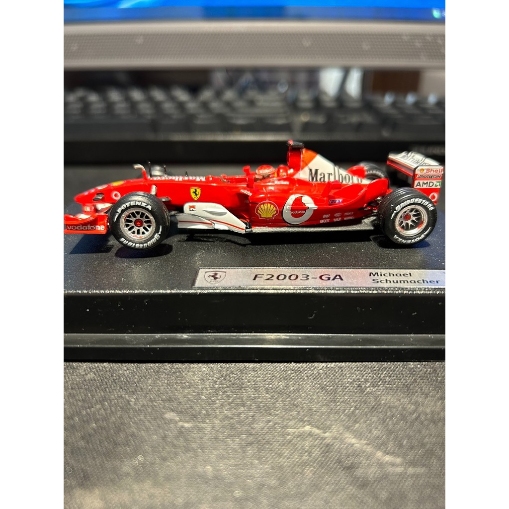 1 Hot Wheels 1/43 Ferrari F2003 Schumacher 2003 Game Season | Shopee ...