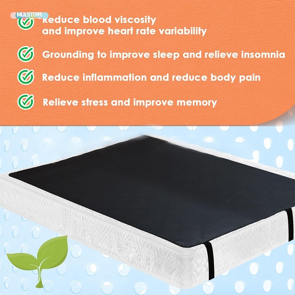 {Mulstore} Grounding Mattress Cover for Bed , grounding Sheets for ...