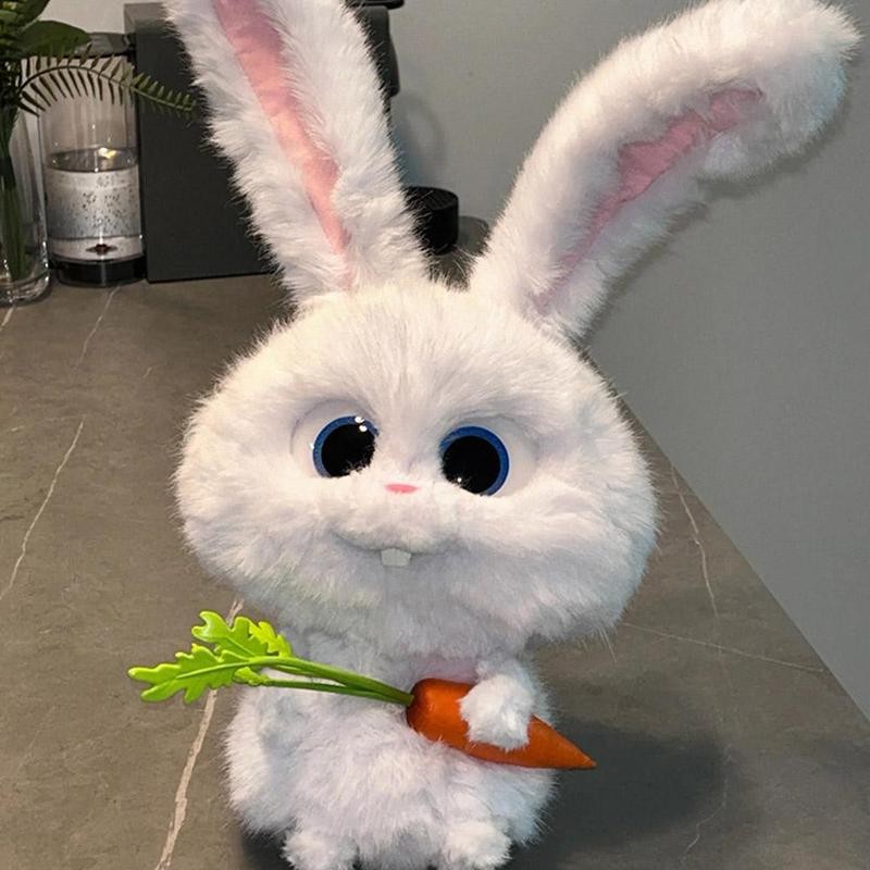 Secret Life Of Pets X. Wawa Modeling Ball Kawaii Rabbit Doll Carrot ...