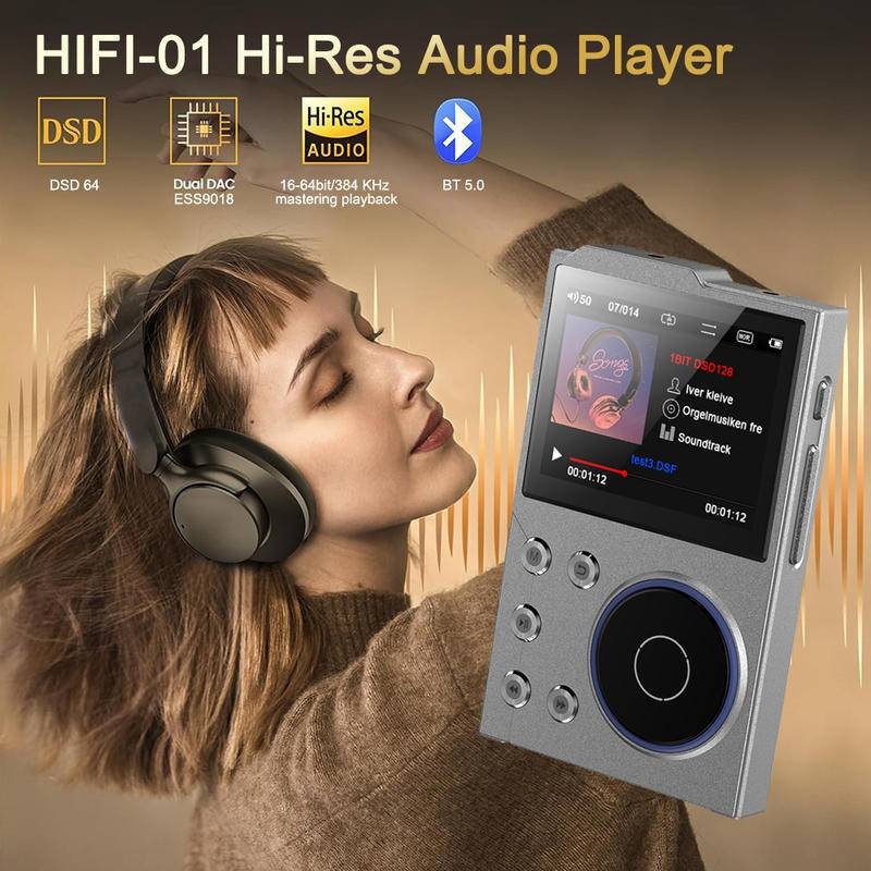 HIFI music player Lossless music DSD256 mastering sound quality Walkman ...