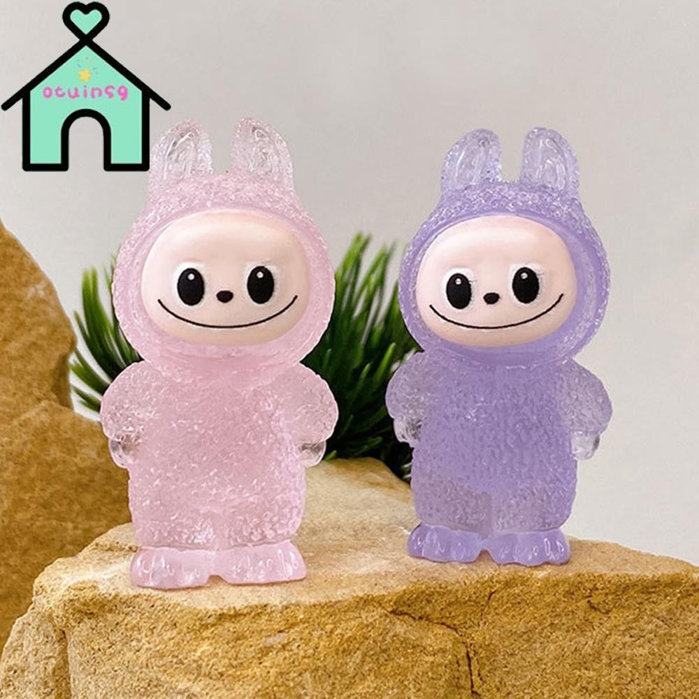 OTUINSG Labubu Ornament, Night Glow Cartoon Labubu Pendant, Hot ...