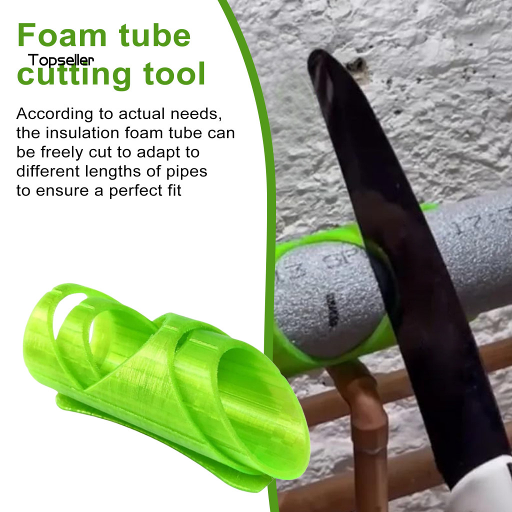 Tops* Easy-to-use Insulation Cutter Foam Pipe Cutting Tool Set for ...
