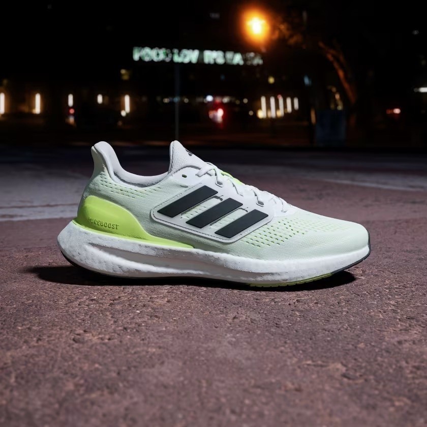 Adidas Pureboost 23 kasut putih IF2379 wanita dan lelaki kasual sukan ...
