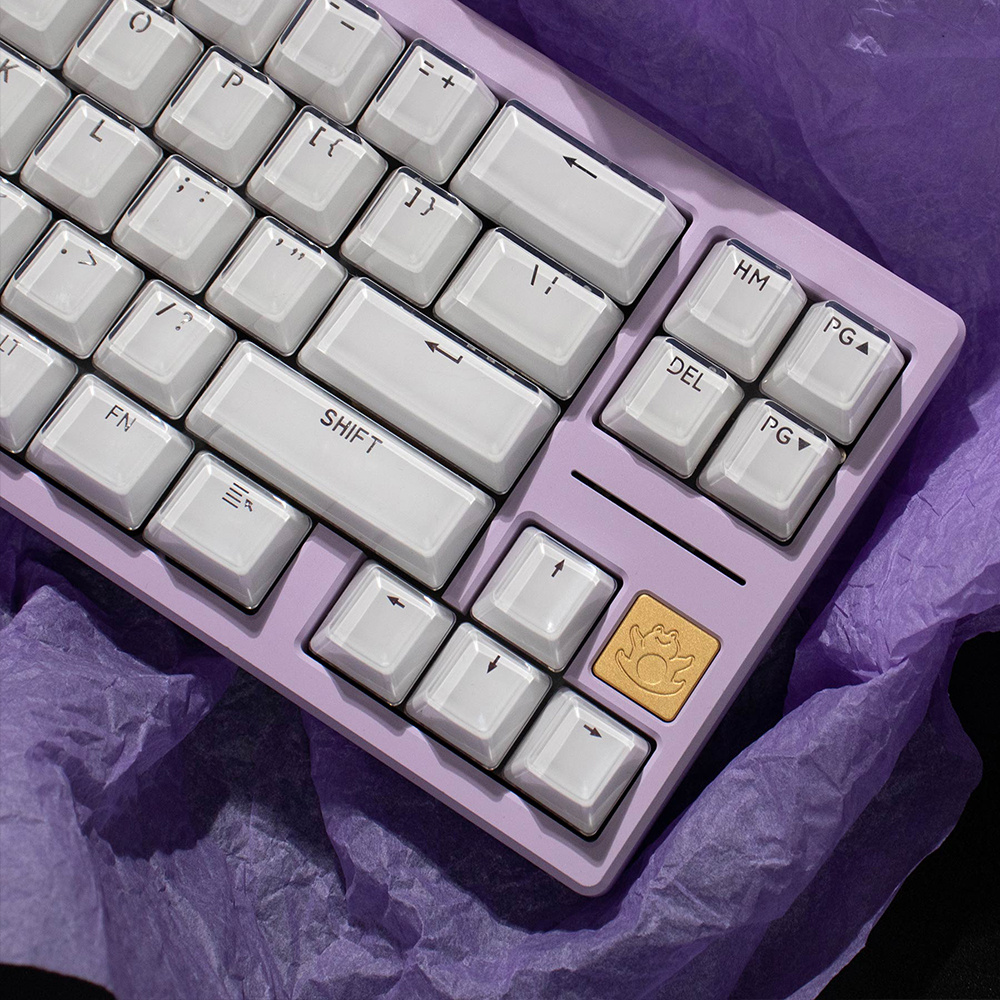 Crystal Jelly Keycap/set 104Keys OEM Profile PBT Double-Shot Custom ...