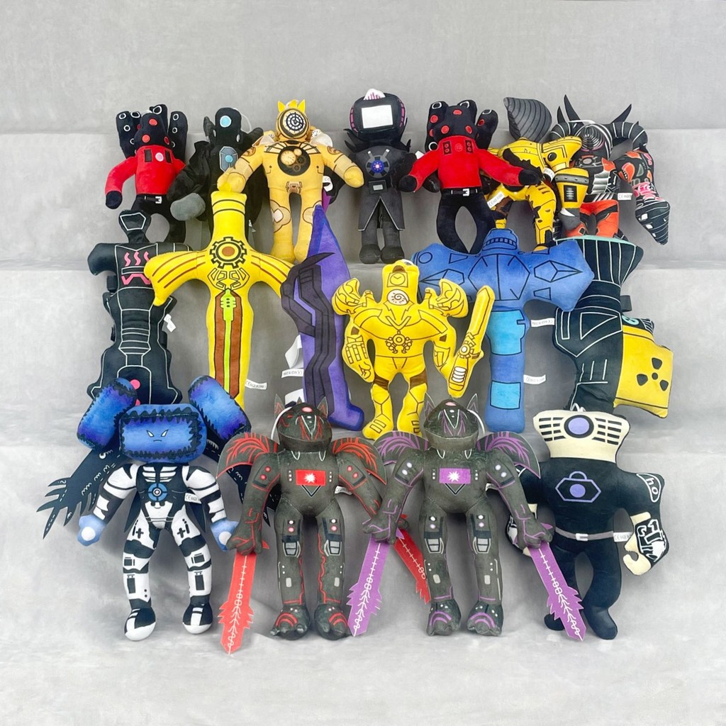 Ready Stock skibidi toilet Merchandise New Weapon toilet Man vs Monitor ...