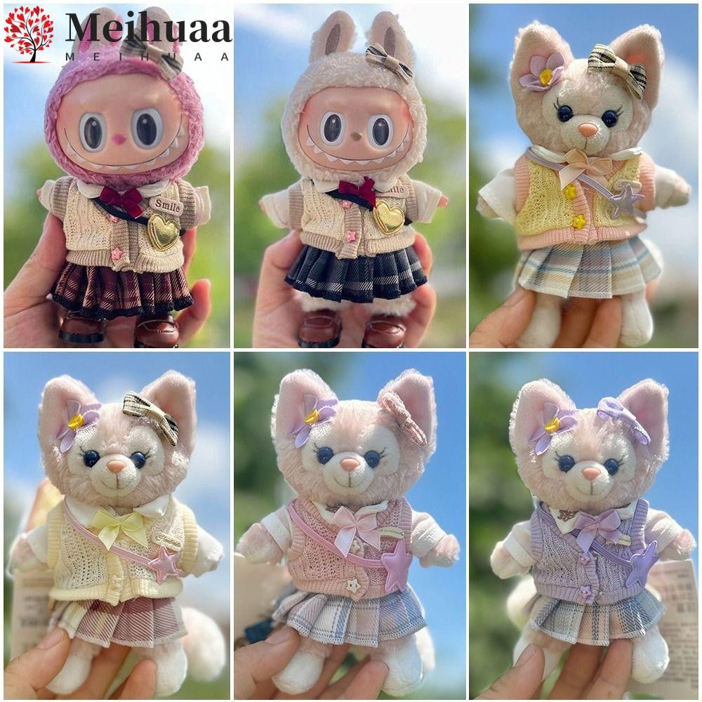 MEIHUAA Labubu Doll Clothes, Cotton Doll LinaBell Doll Accessories, Handmade StellaLou Labubu ...