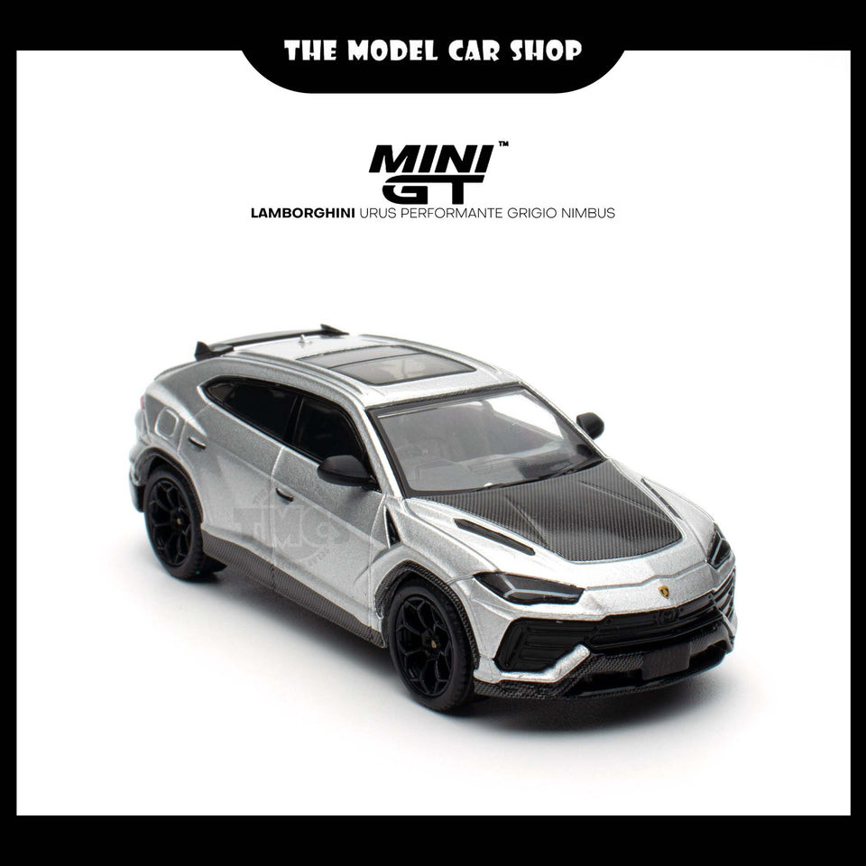 [MINI GT] Lamborghini Urus Performante Grigio Nimbus | Shopee Malaysia