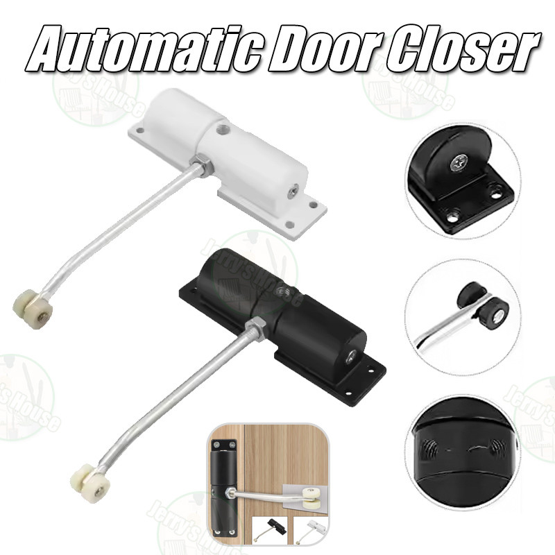 Door Closer Automatic Adjustable Closers Hydraulic Auto Close Door ...
