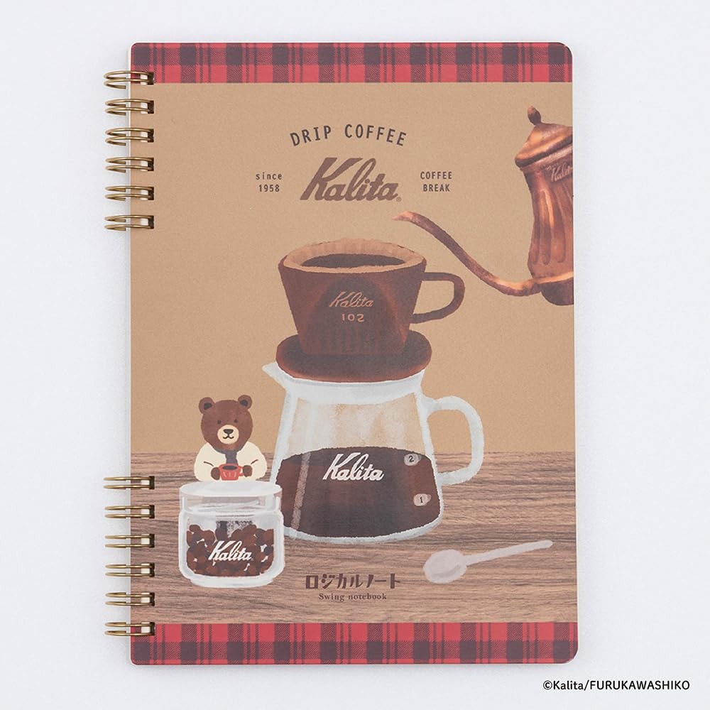 Nakabayashi Furukawa Paper / Kalita Swing Logical Wring Notebook B6 ...