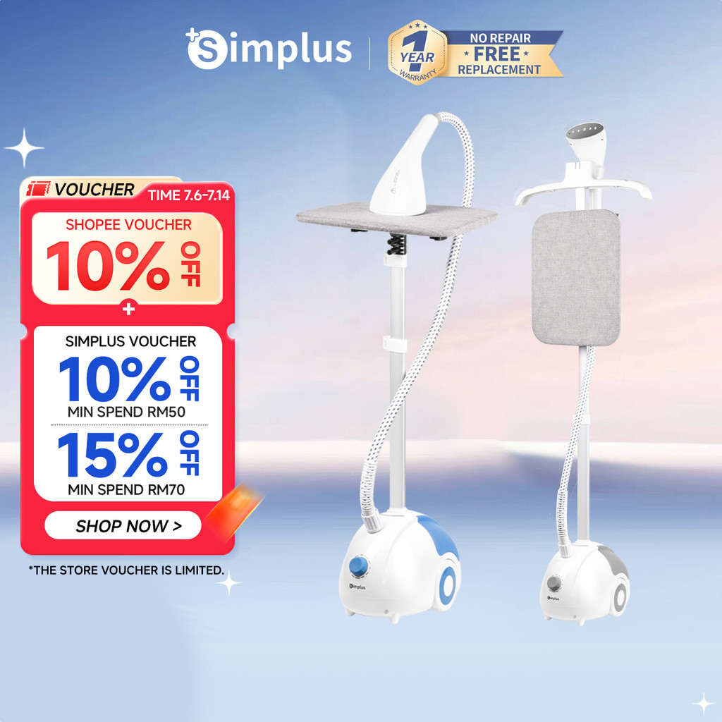 Simplus 11 Mode Stainless Steel Iron Steam Garment Steamer (2000W ...