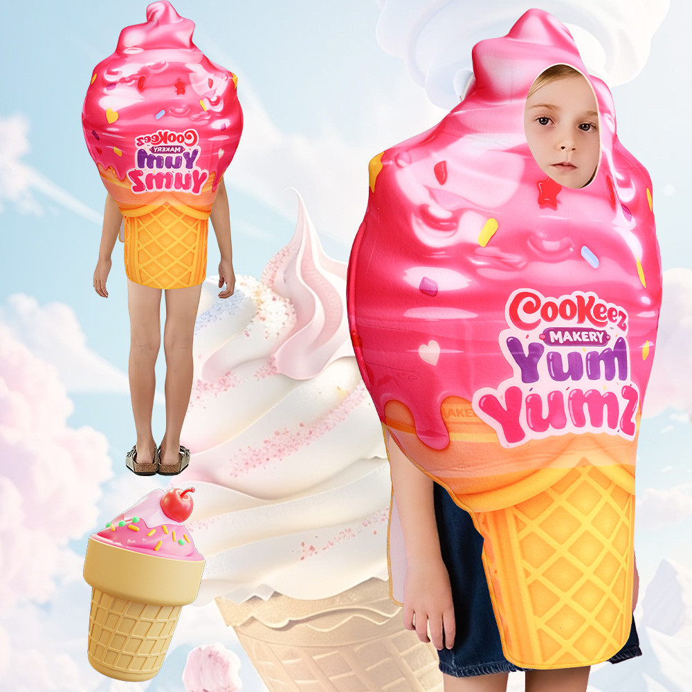 Children's Day Ice Cream cosplay Costume Party Party icecream Ice Cream ...