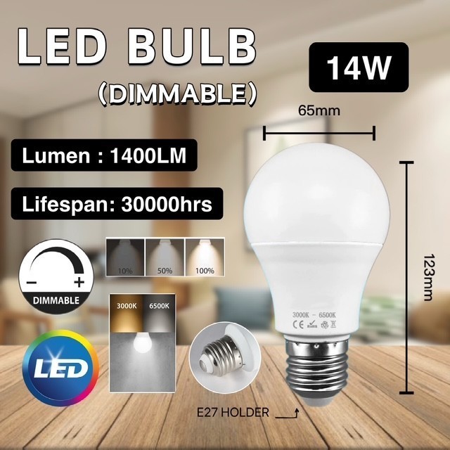 Mentol E27 LED Bulb LED Lampu LED Siling down light led Light Bulb ...