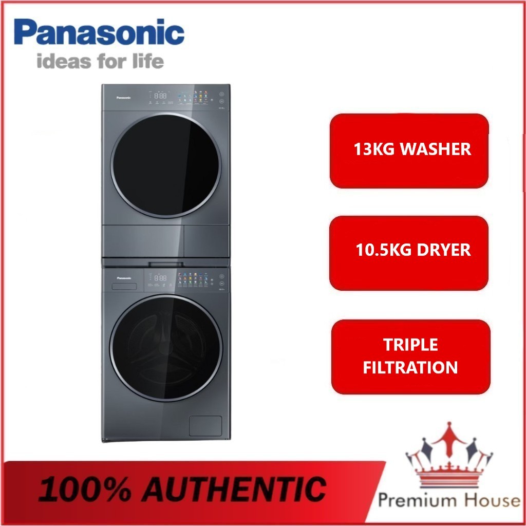 Panasonic 13KG Front Load Washing Machine NA-26CVX1AMY Purified Water ...